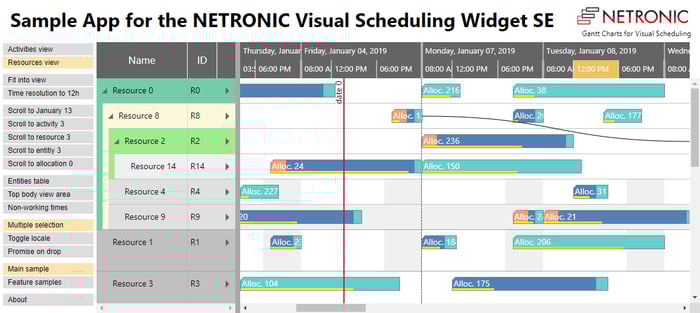 Visual Scheduling Widget for HTML5 Planning Boards | Download Visual Scheduling Widget for HTML5 Planning Boards | Download